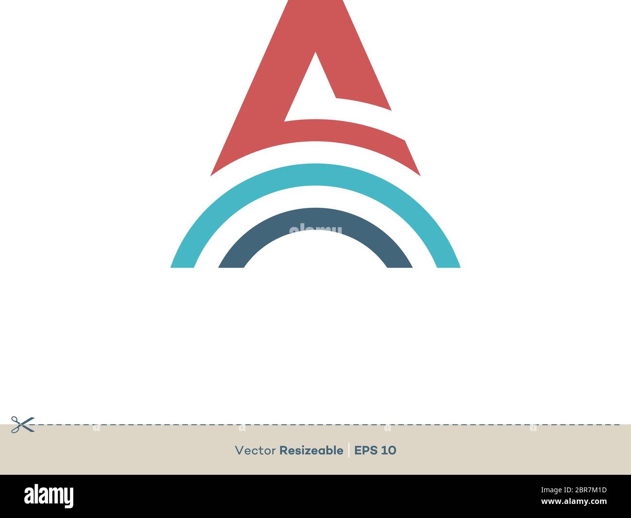 Letter A vector Logo Template illustration design Stock Vector Image ...