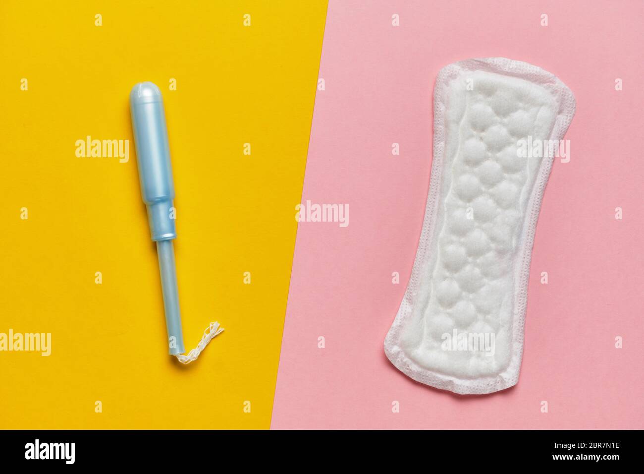 Yellow tampon hi-res stock photography and images - Alamy