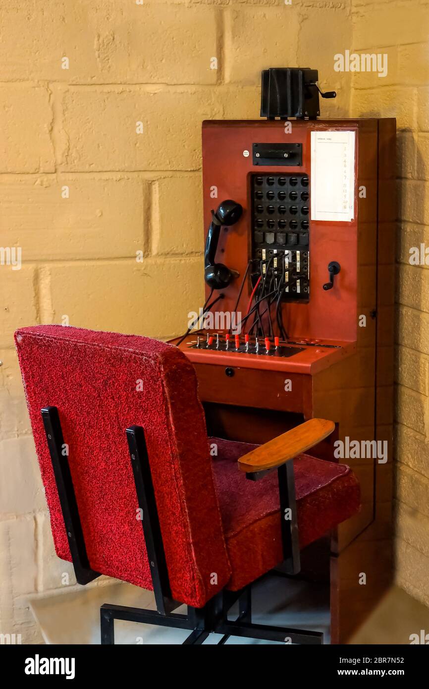 Old Fashioned Telephone Switchboard High Resolution Stock Photography ...
