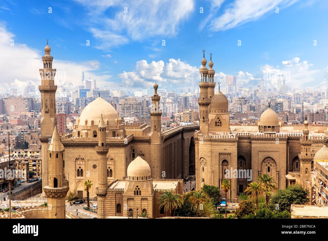 Mosque and Madrasa of Sultan Hasan in Cairo, Egypt Stock Photo - Alamy