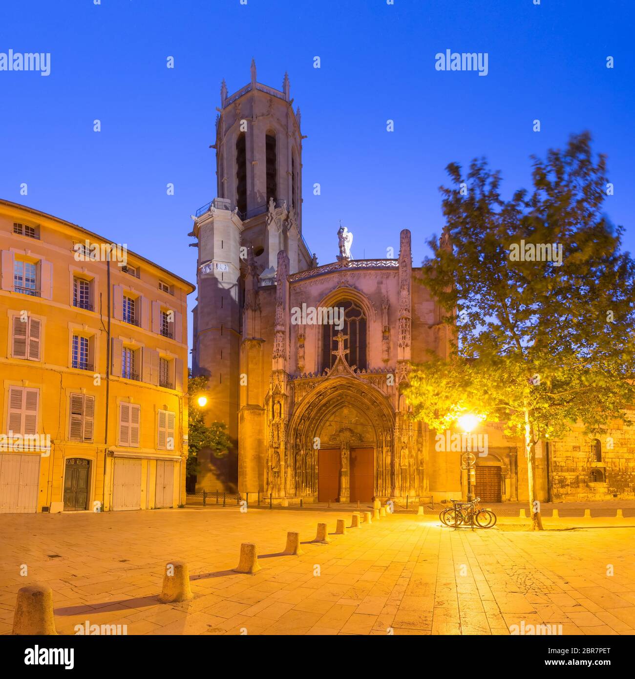 Aix Cathedral or Cathedral of the Holy Saviour of Aix-en-Provence at ...