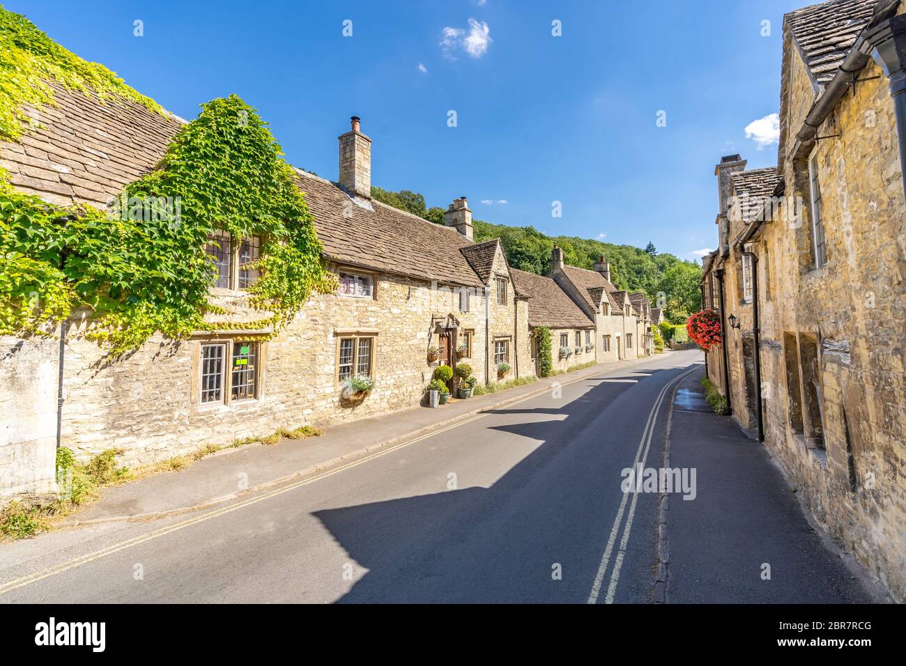 Castle Combe village in Cotswolds England UK Stock Photo - Alamy