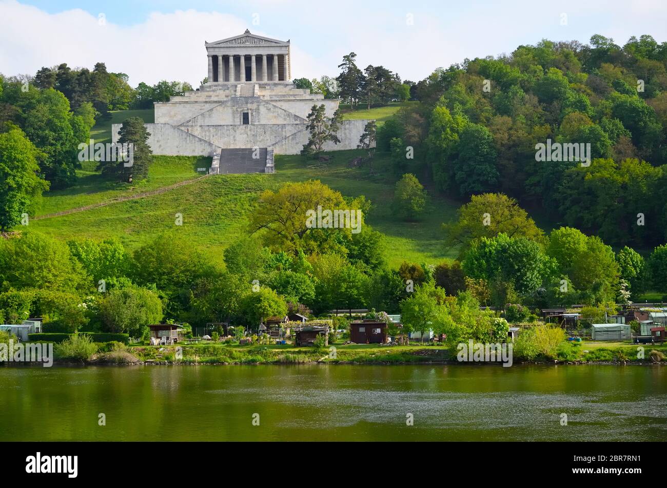 Walhalla über der Donau Stock Photo - Alamy