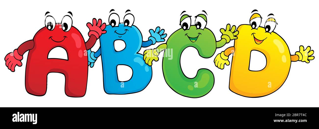 Abcd letters High Resolution Stock Photography and Images - Alamy