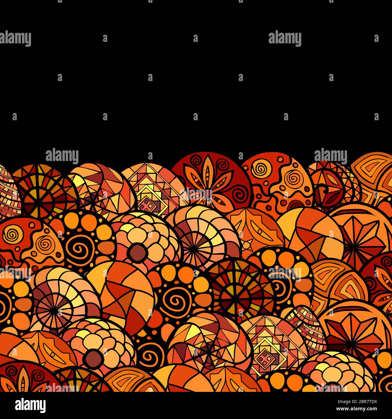 hand drawn ethnic background Stock Photo - Alamy