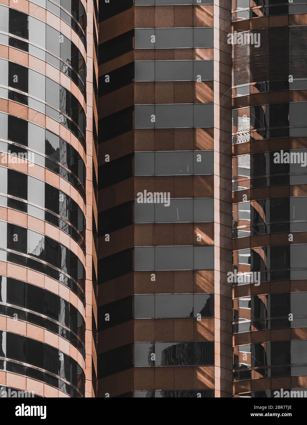 Hong Kong Modern Architecture, Hong Kong Business Building Closed up ...
