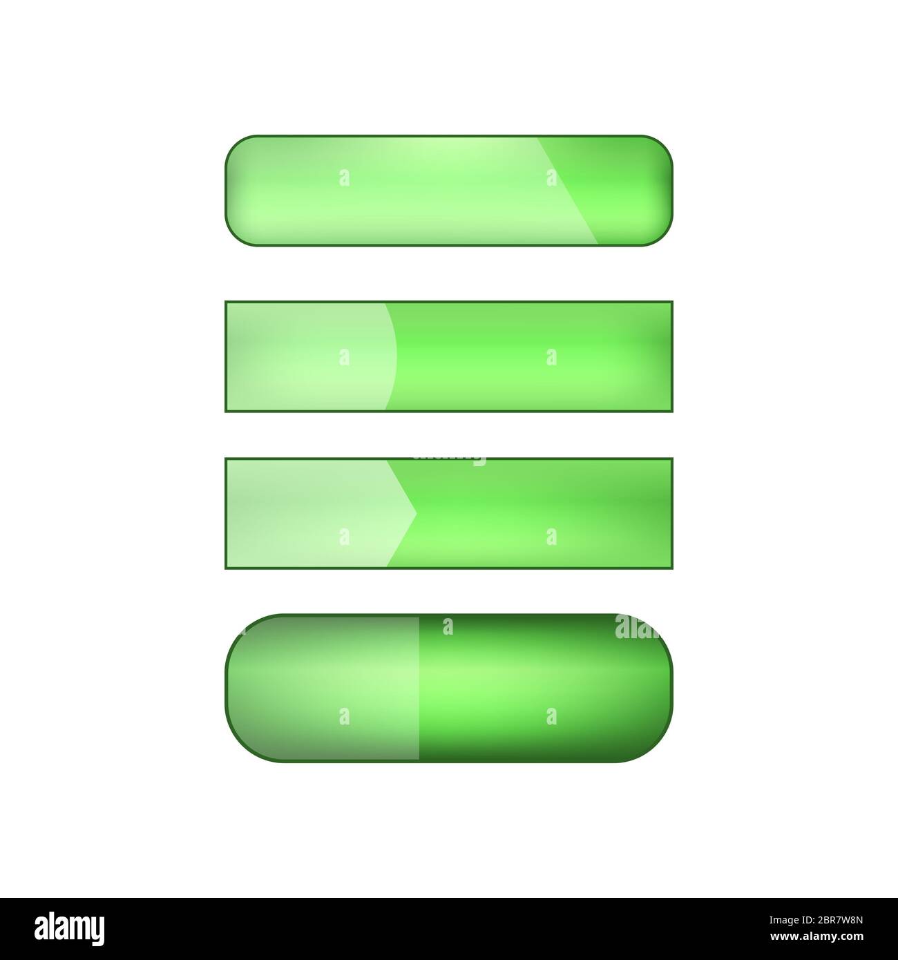 web buttons set Stock Photo - Alamy