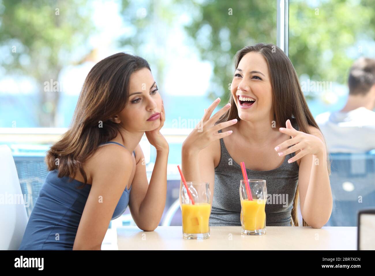 Boring conversation family hi-res stock photography and images - Alamy