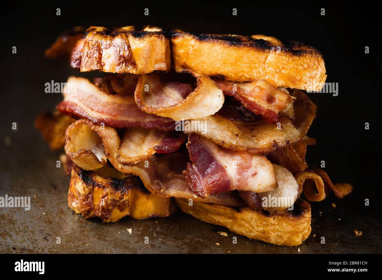 Bacon butty hi-res stock photography and images - Alamy