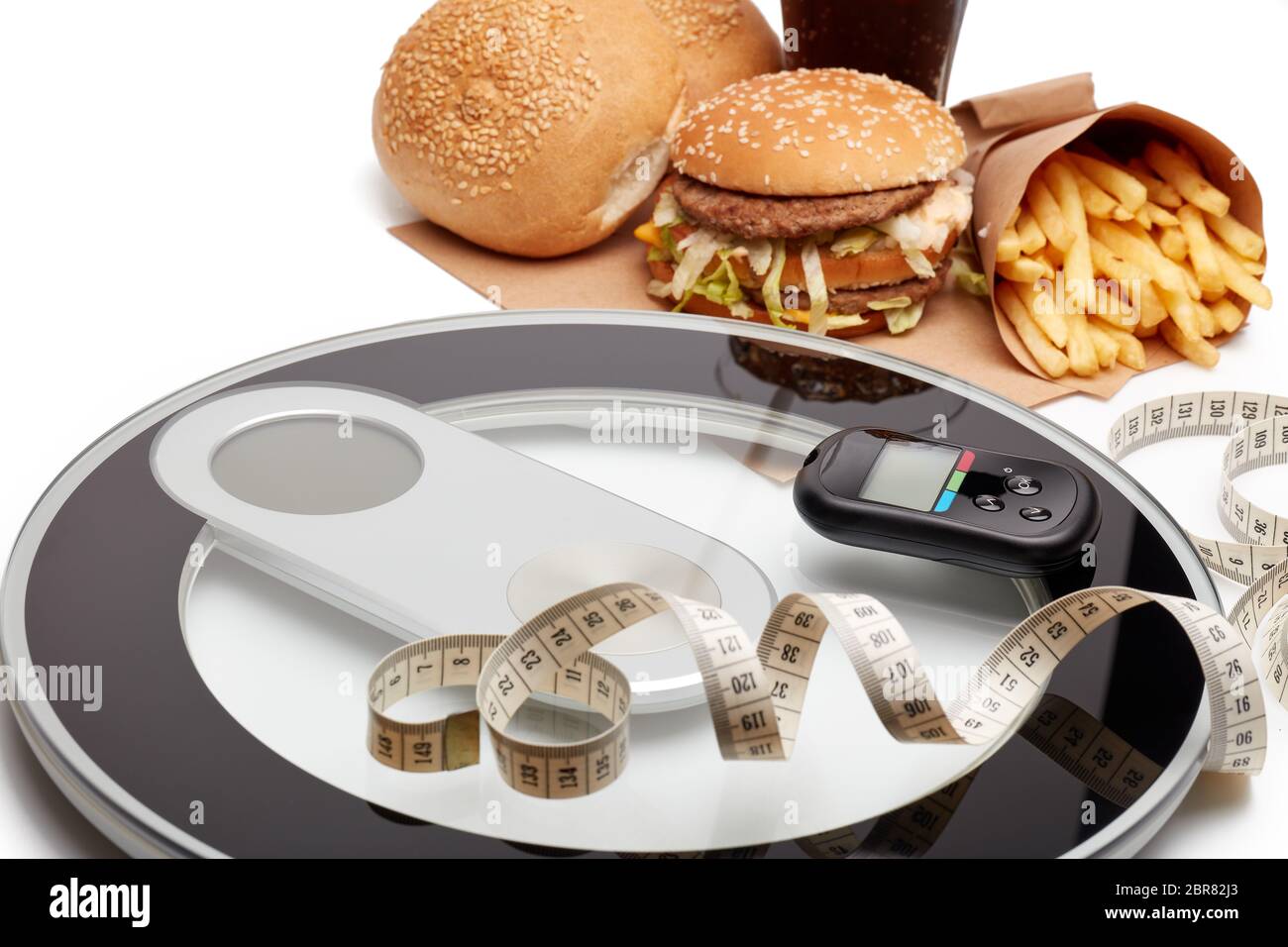 Fast food, medical device blood glucose meter, scales and measuring ...