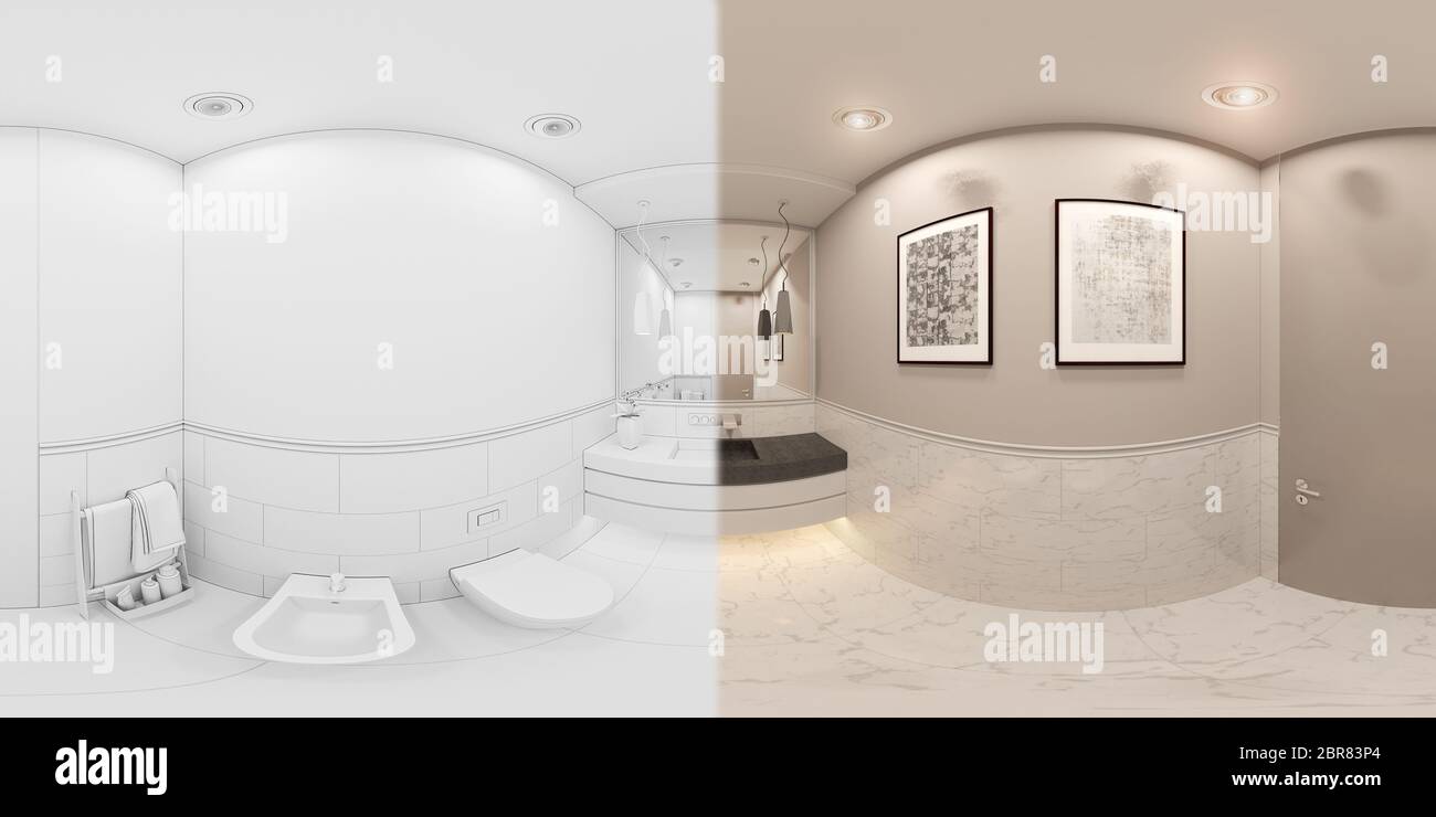 360 view room hi-res stock photography and images - Alamy