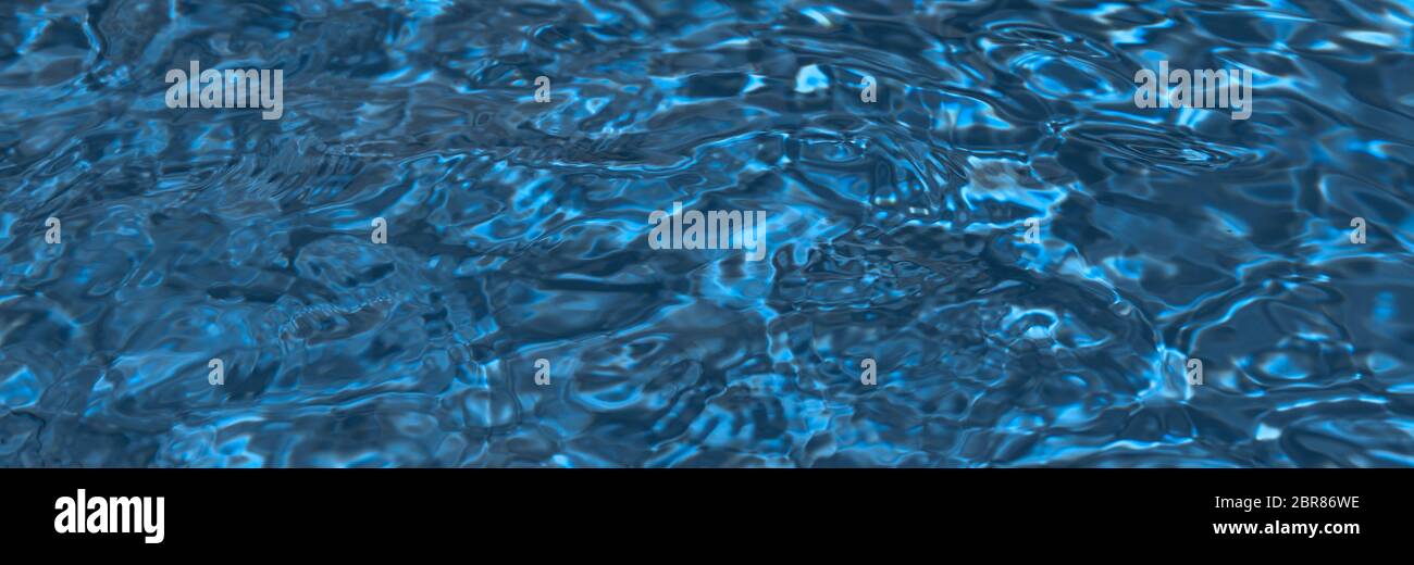 The texture of transparent water for the design of the site banner ...