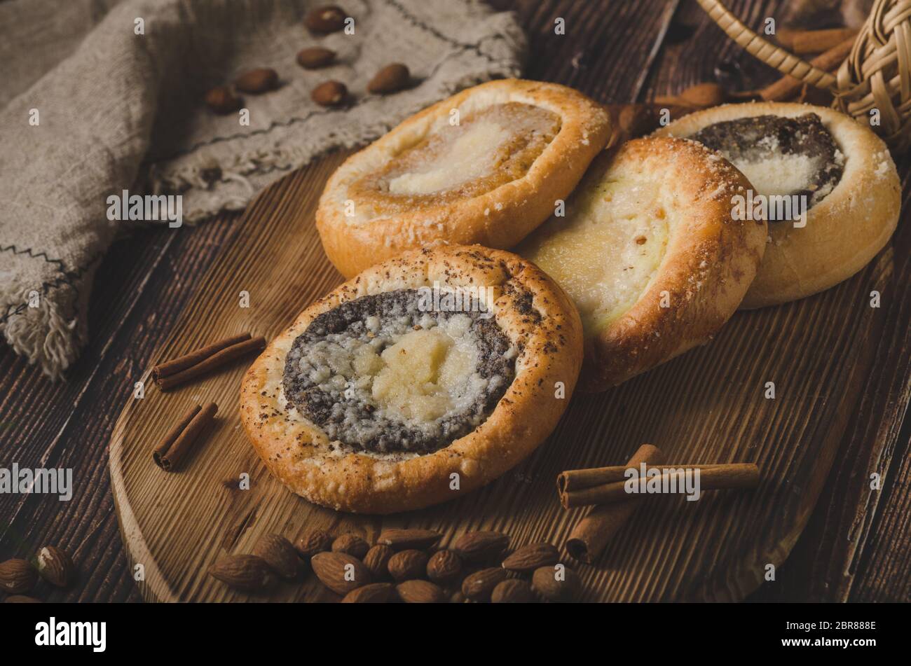 Old Bohemian cakes, vintage dessert from Czech Republic Stock Photo - Alamy