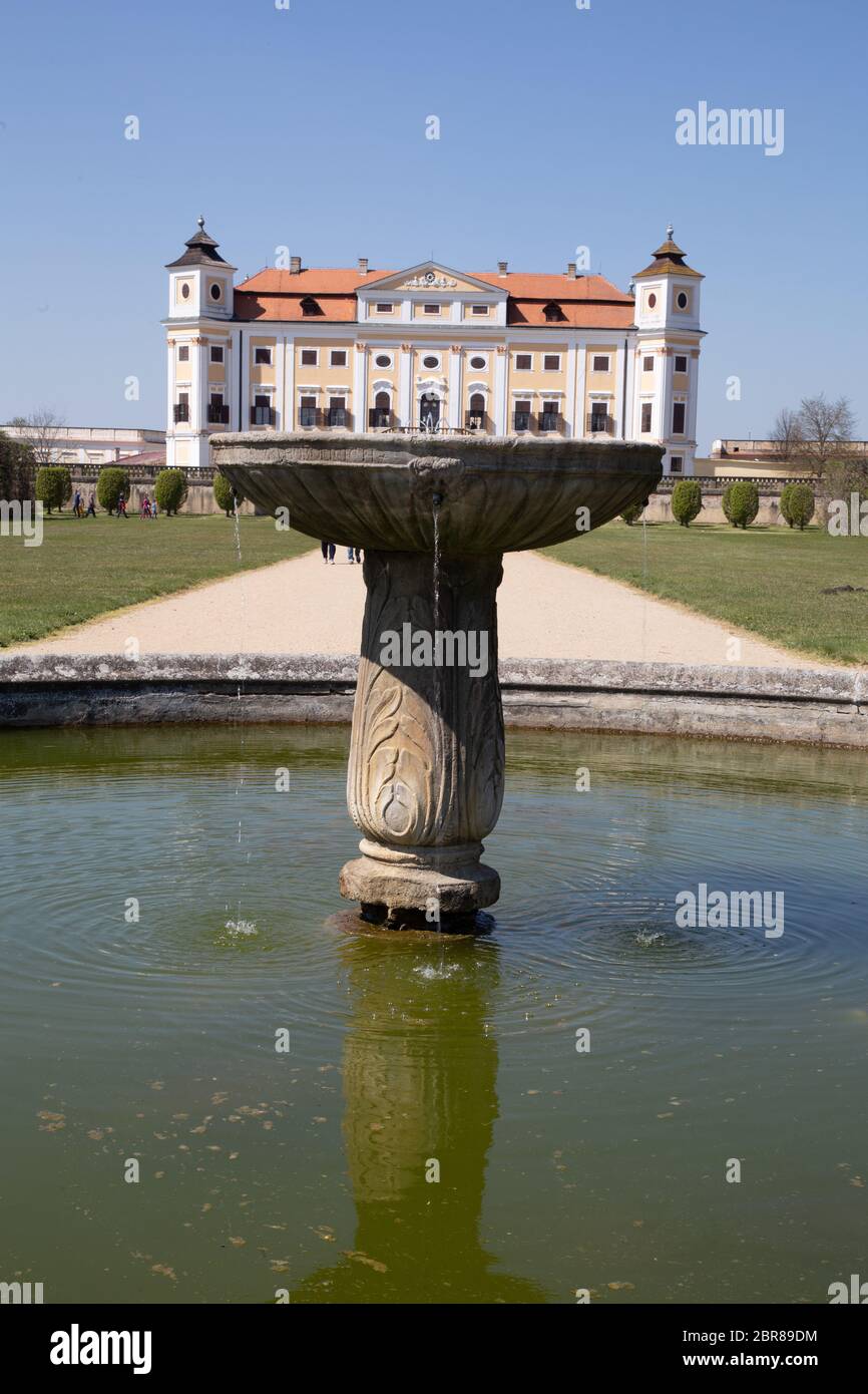 A set of unique Baroque buildings and gardens is the Milotice State ...