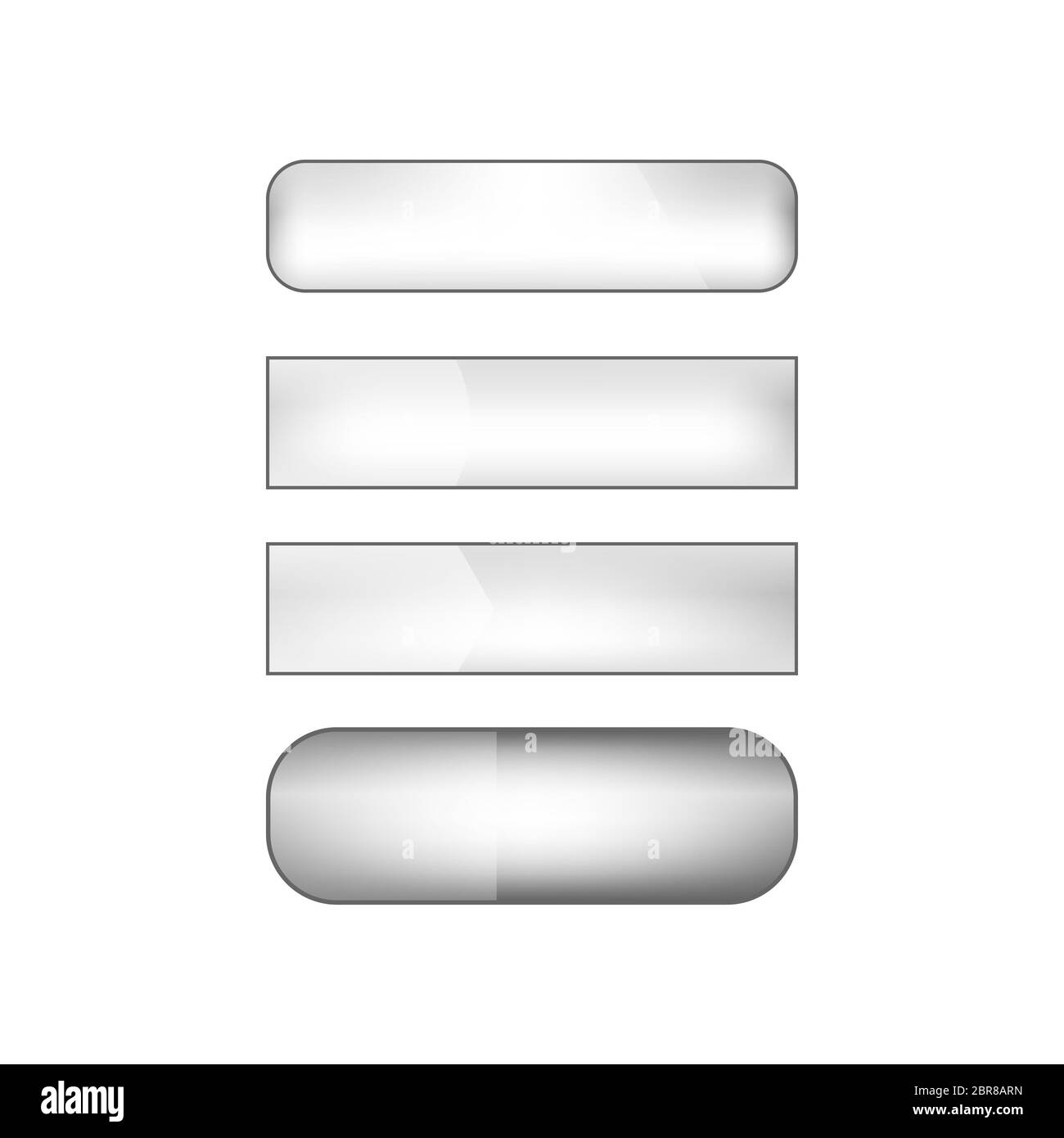 web buttons set Stock Photo - Alamy