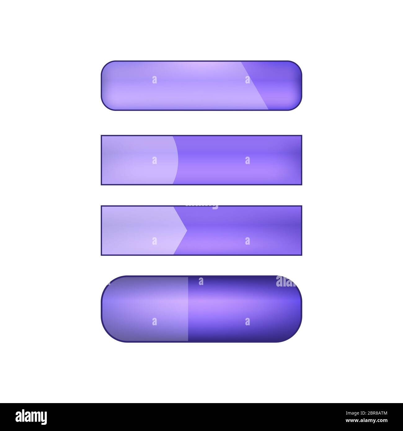web buttons set Stock Photo - Alamy