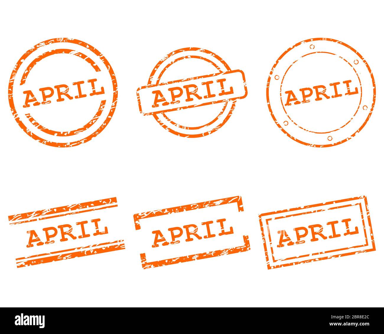 April tag Cut Out Stock Images & Pictures - Alamy