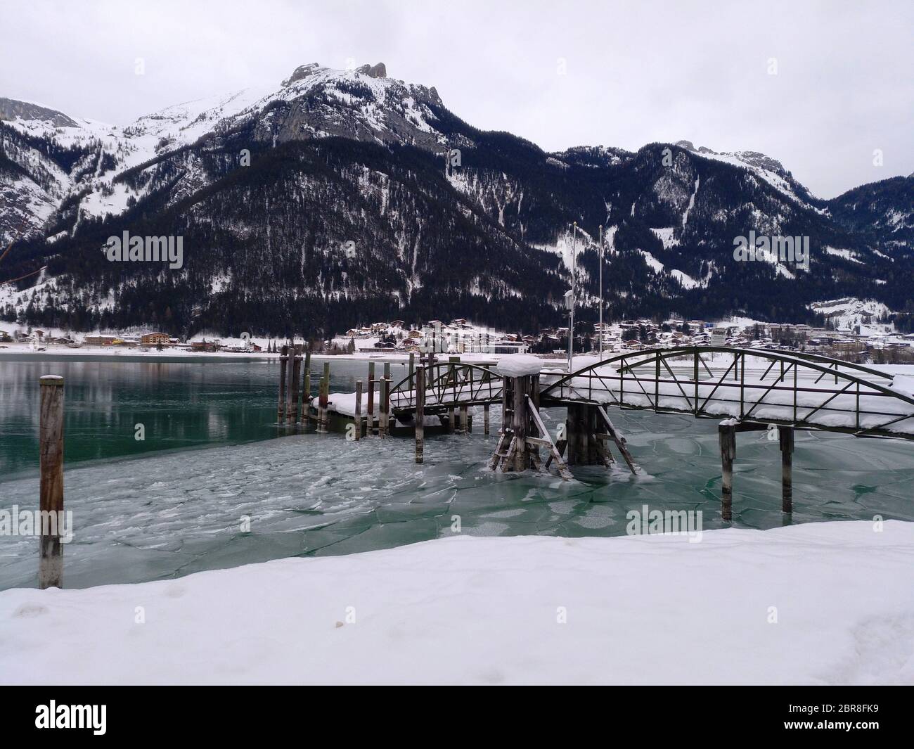 the lake Achensee in winter Stock Photo - Alamy