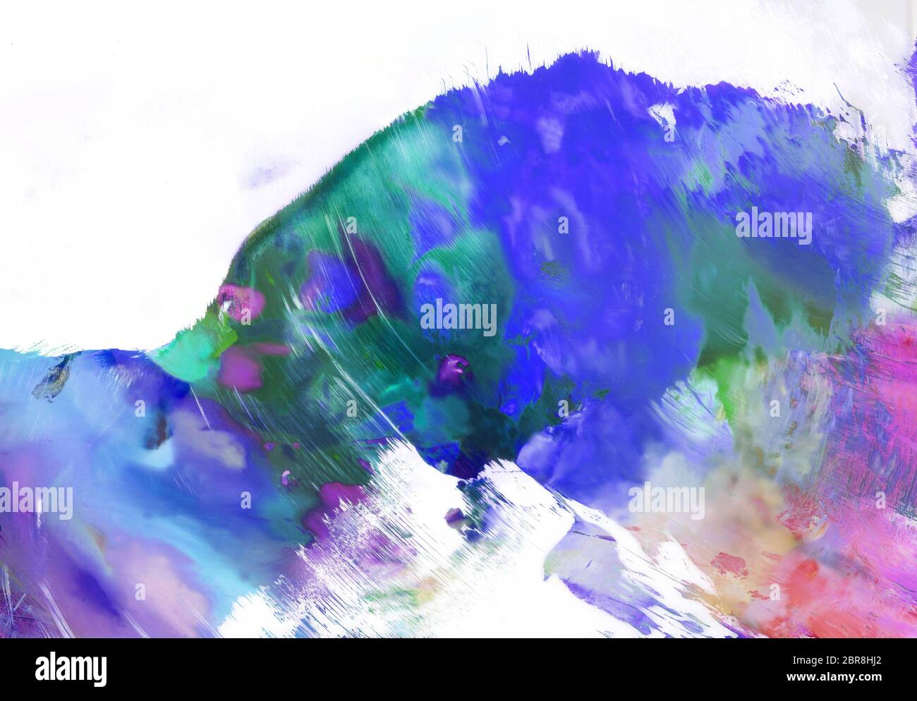 Abstract paint motion textures background. Created by using different ...