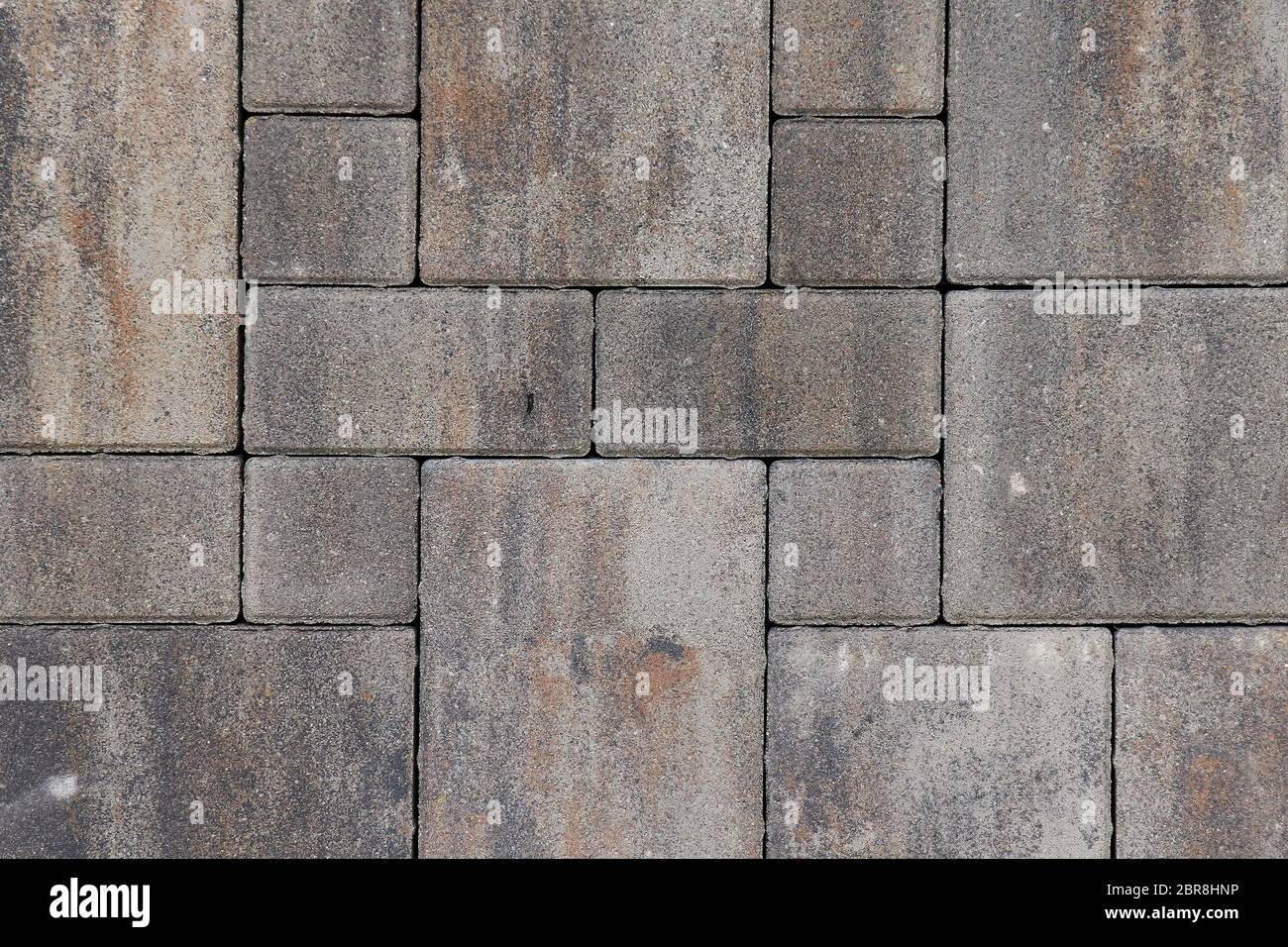 Grey stone rectangle shapes material pattern background Stock Photo - Alamy
