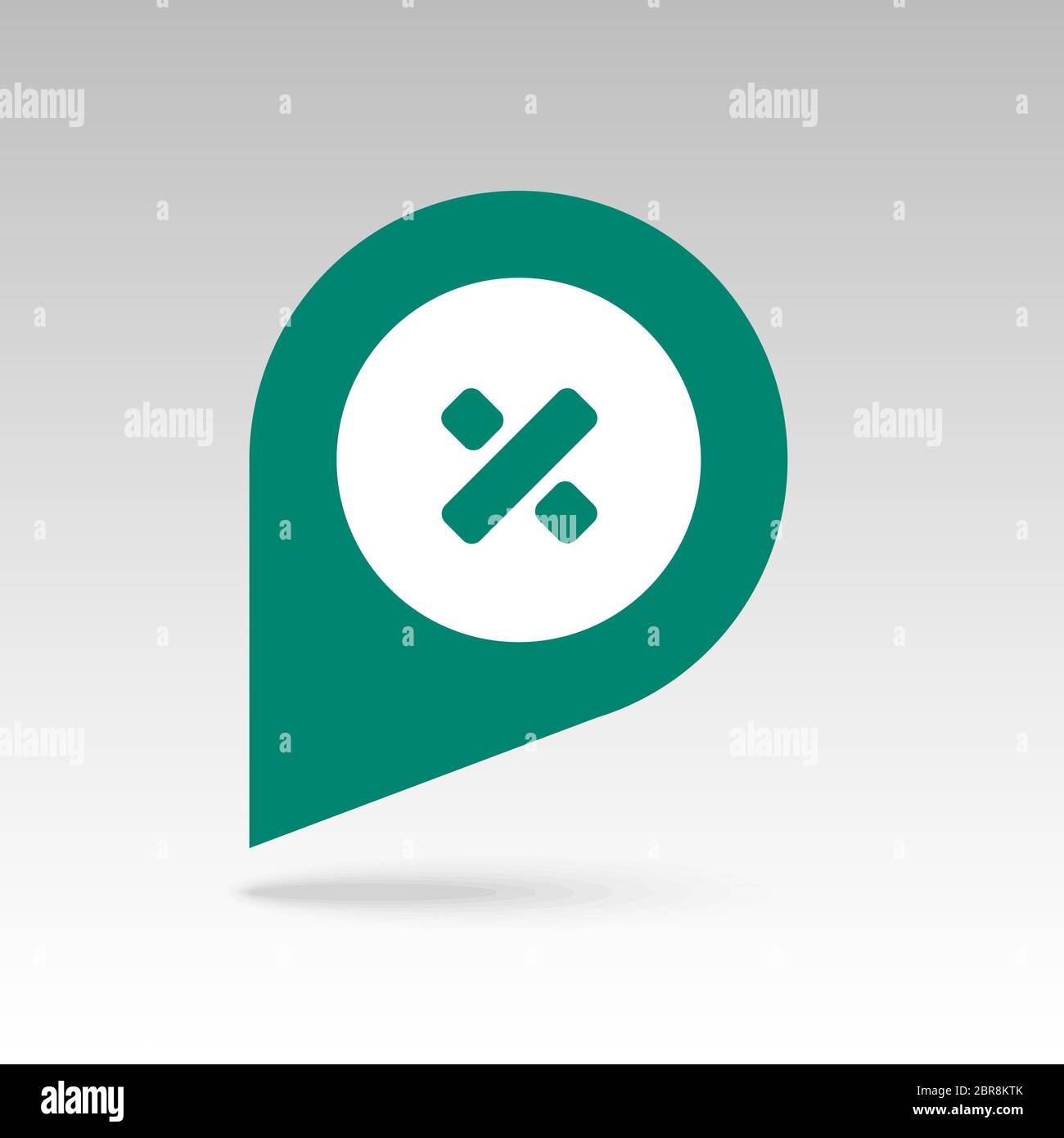 Division pin map icon. Map pointer. Map markers. Destination vector ...