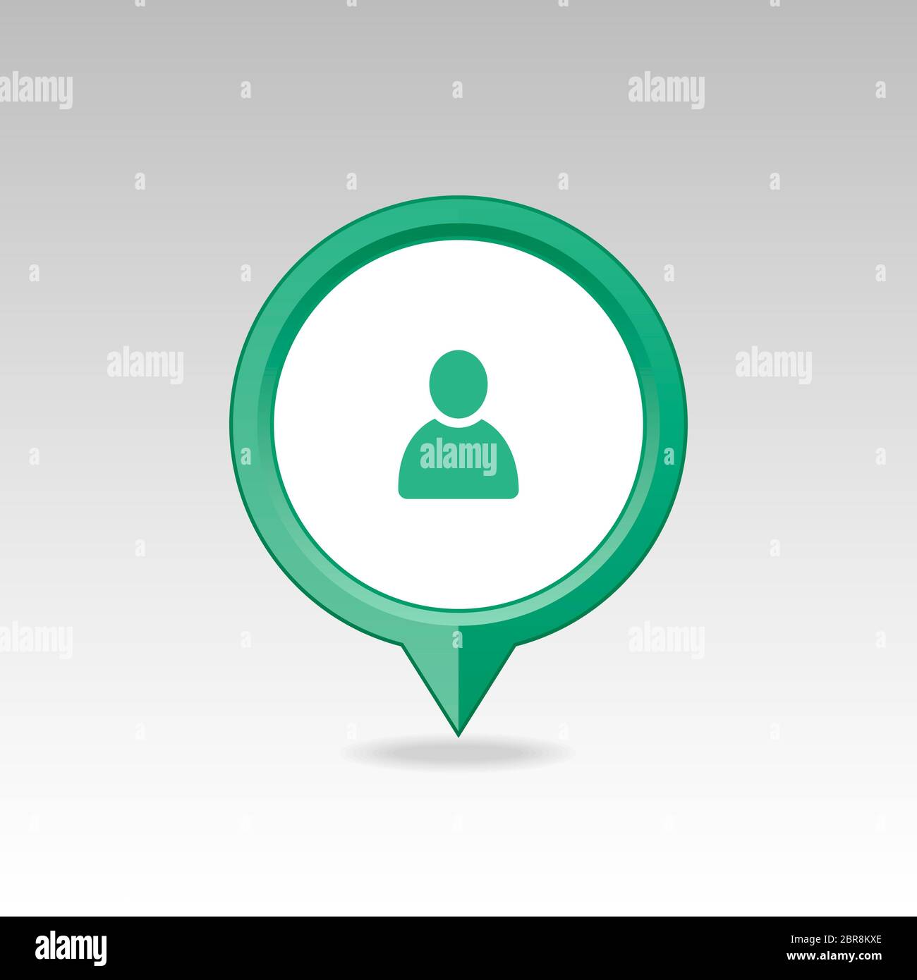 Location people pin map icon. Map pointer. Map markers. Destination ...