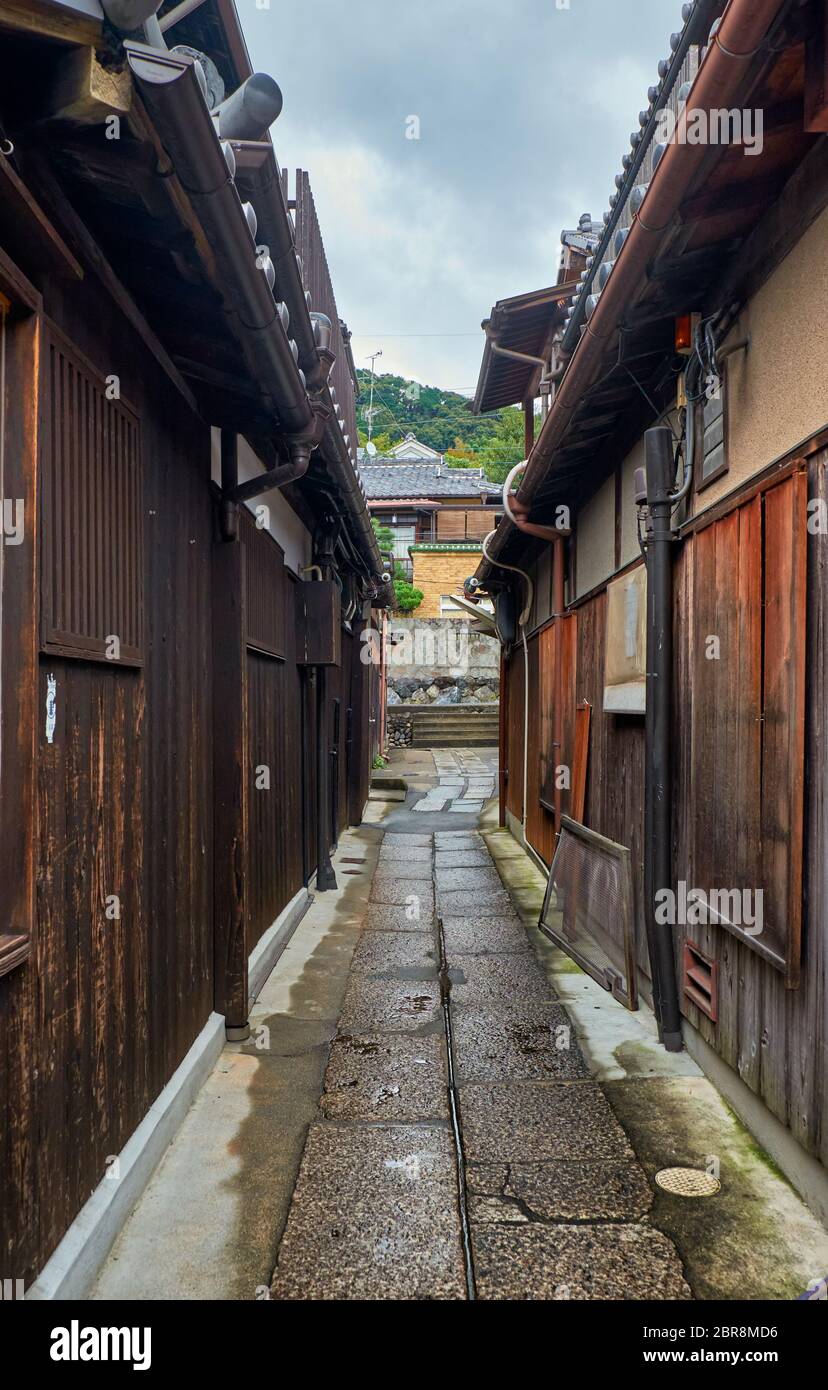 Machiya alley hi-res stock photography and images - Alamy