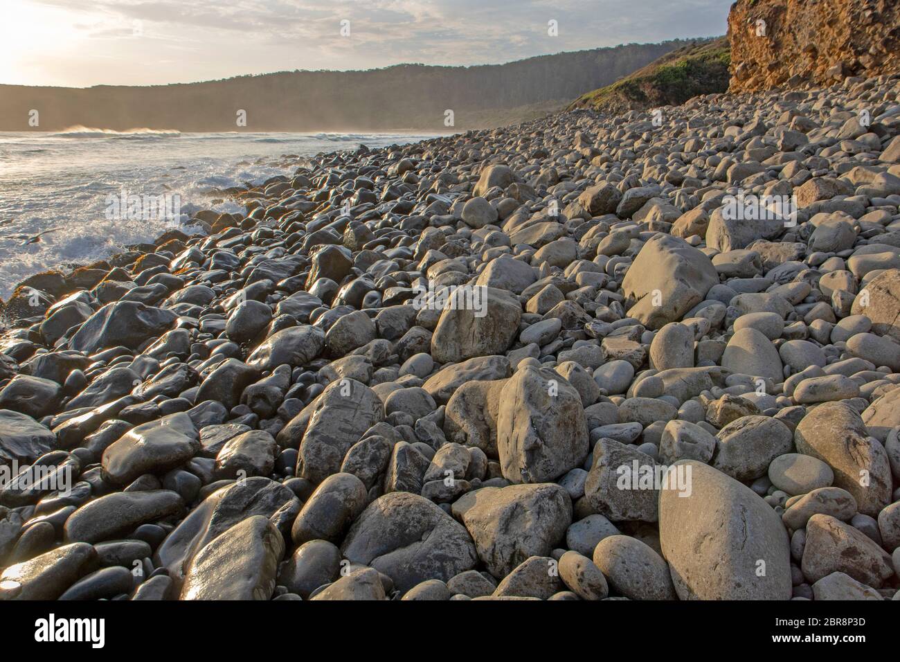 Granite Beach on the south coast of Tasmania Stock Photo - Alamy