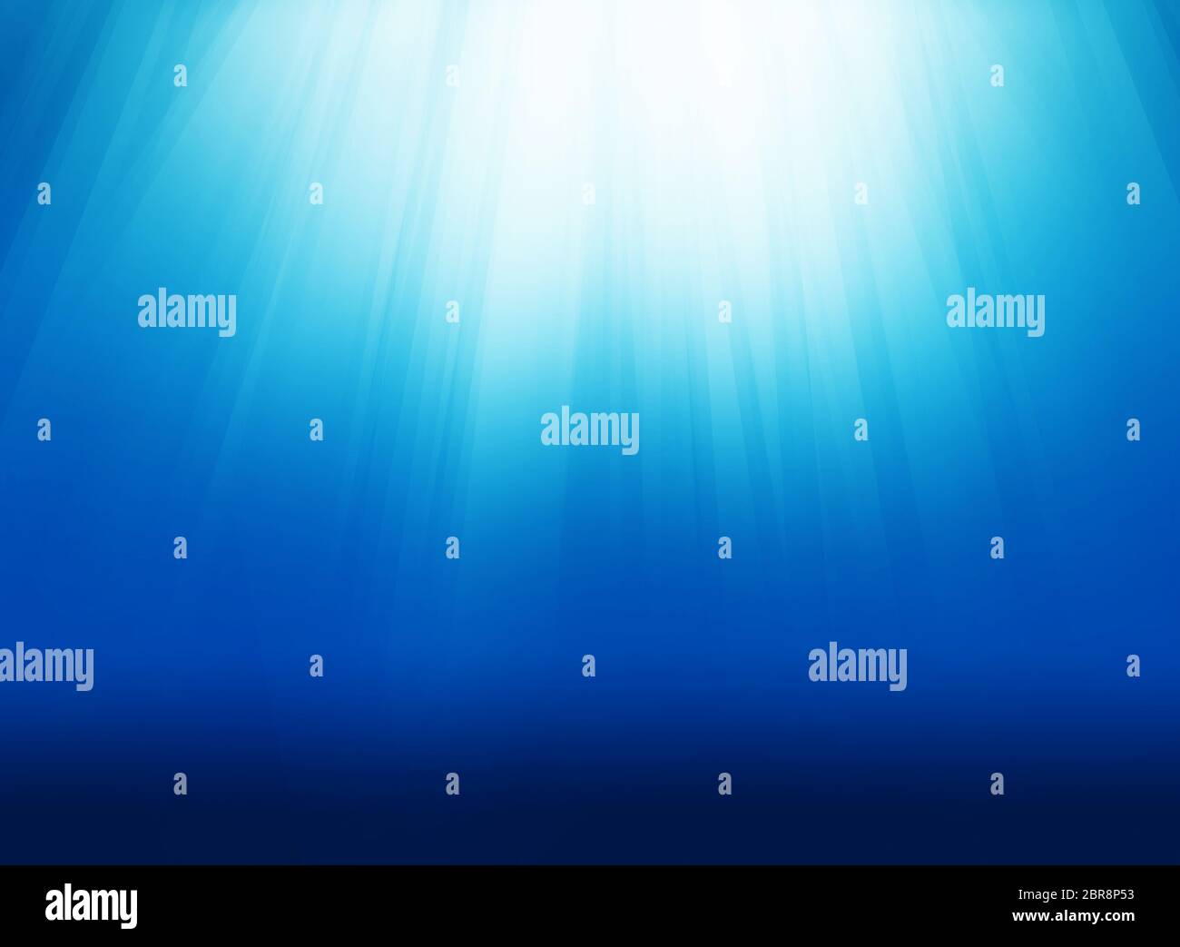 Graphical abstract background, light rays comes down from top edge to ...