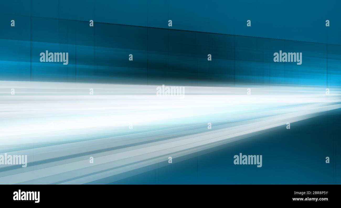 Graphical abstract technology background, fast moving data lines ...