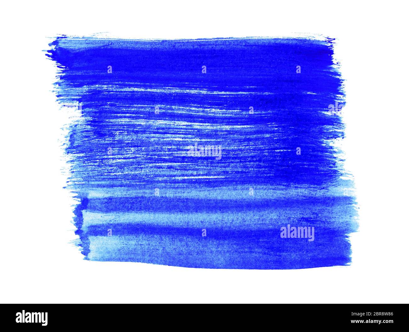 Very dirty hand painted blue brish stripe texture Stock Photo - Alamy