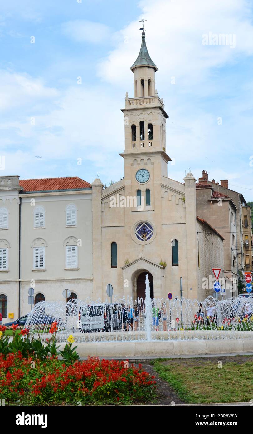 The church and monastery of St. Frane in Split, Croatia Stock Photo - Alamy