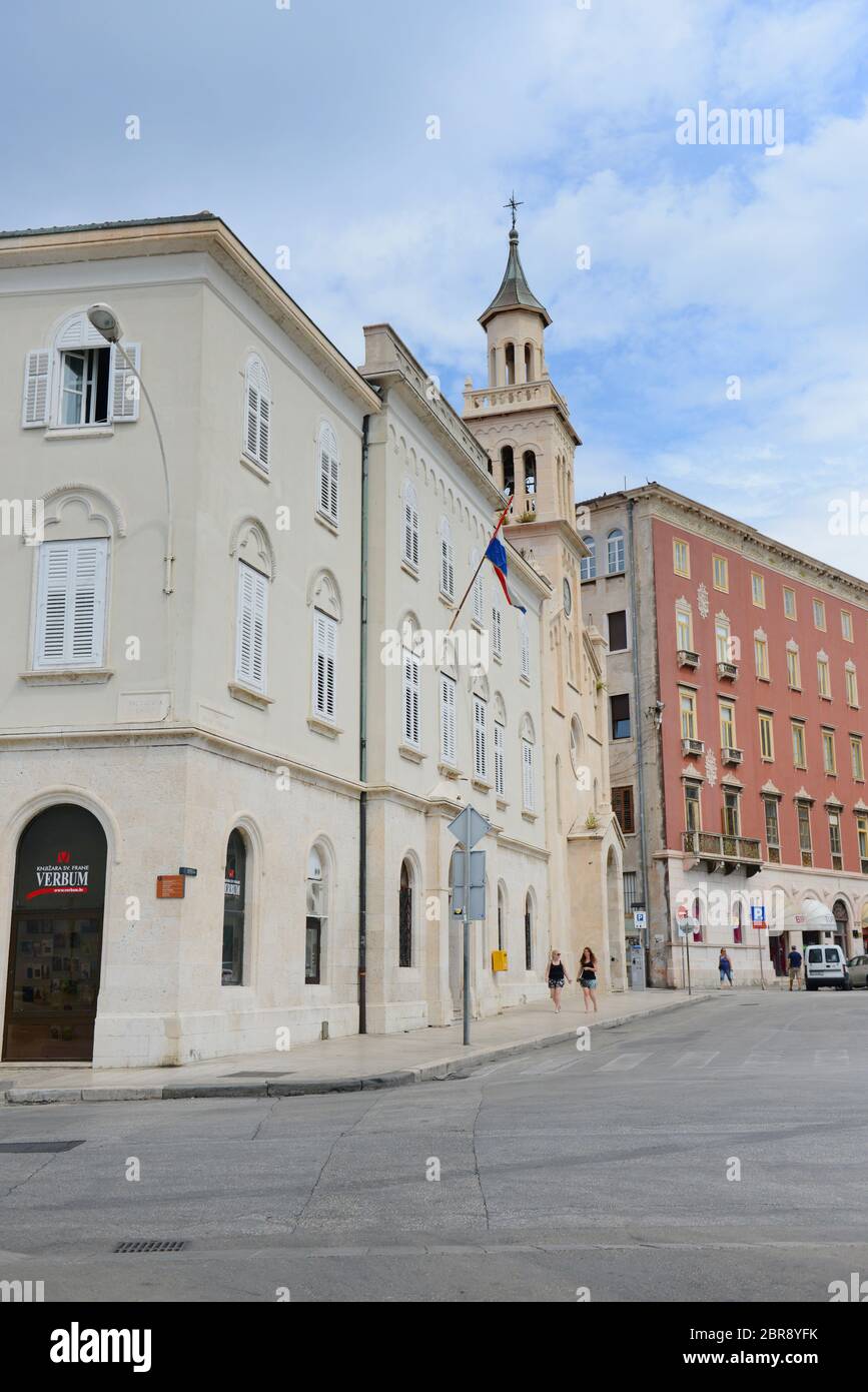 The church and monastery of St. Frane in Split, Croatia Stock Photo - Alamy