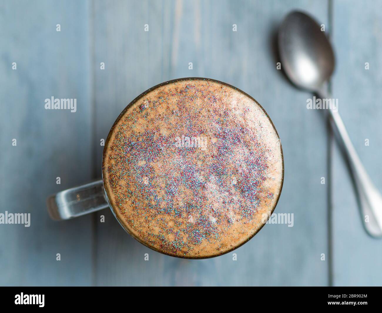 Trendy Coffee With Edible Glitter Cup Of Sparkly Coffee Or Diamond trendy-coffee-with-edible-glitter-cup-of-sparkly-coffee-or-diamond