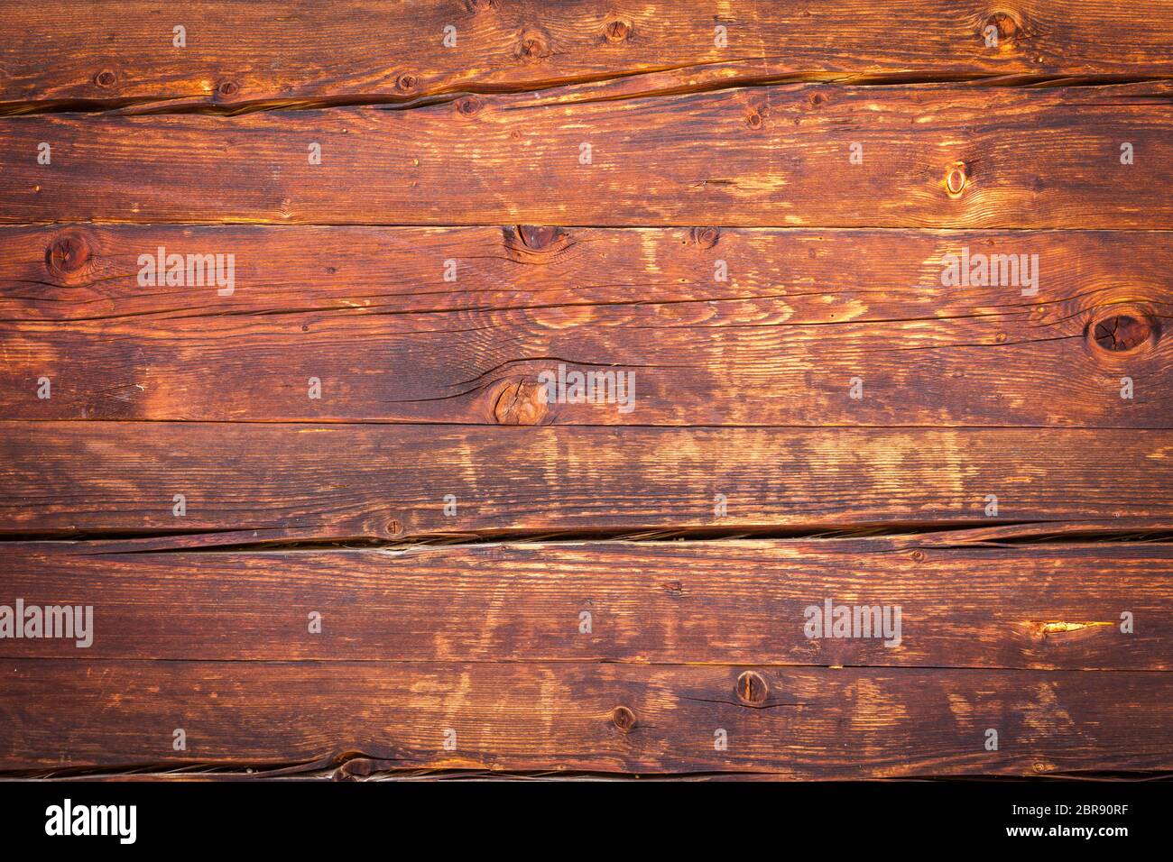 Old wood at a mountain hut on the Alpe di Siusi, South Tyrol, Italy ...