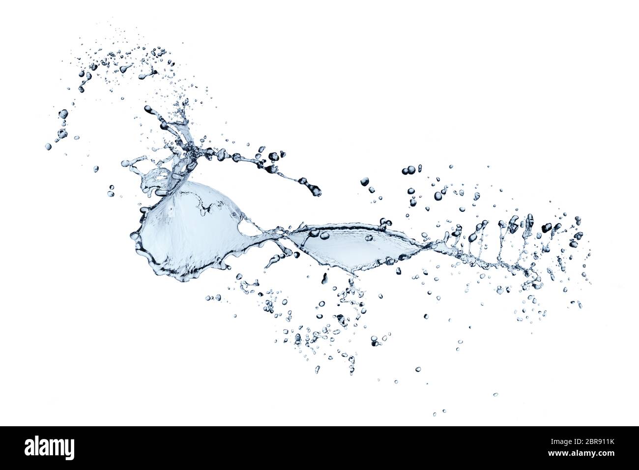 Pure water shot Cut Out Stock Images & Pictures - Alamy