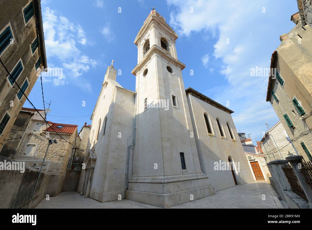 Catholic Parish of Holy Cross church in Split, Croatia Stock Photo - Alamy