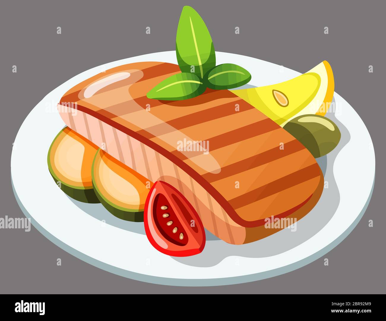 Salmon Clipart Food