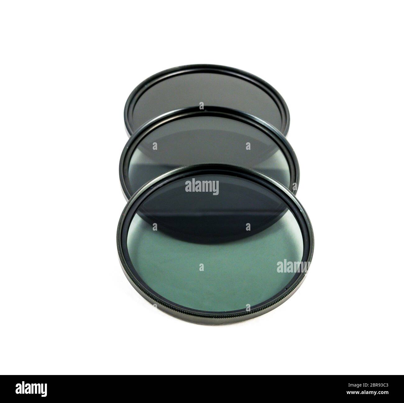 camera nd (Neutral-density ) filter on white background Stock Photo - Alamy