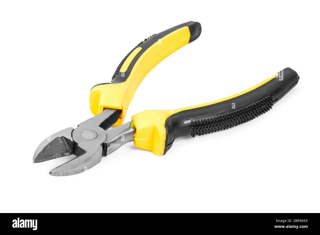 Side cutters isolated on white background with clipping path Stock ...