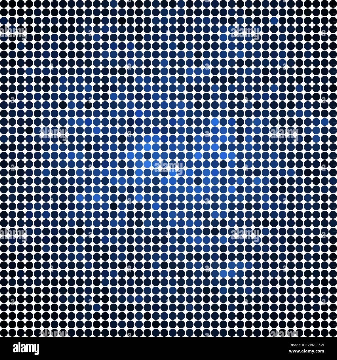 abstract colored round dots background - dark blue Stock Photo - Alamy