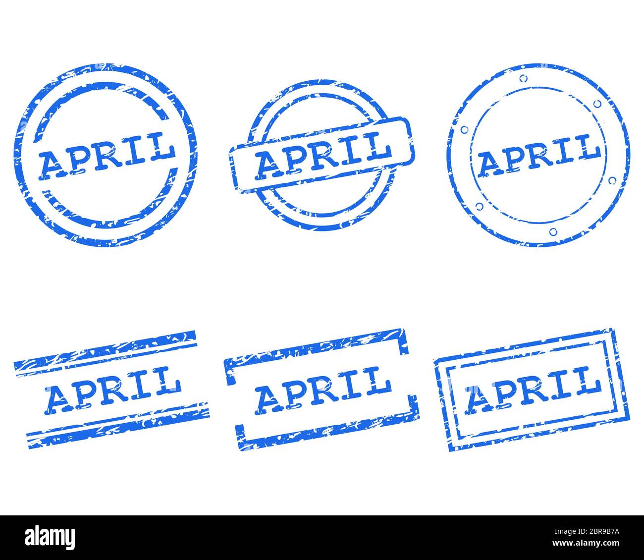April tag Cut Out Stock Images & Pictures - Alamy