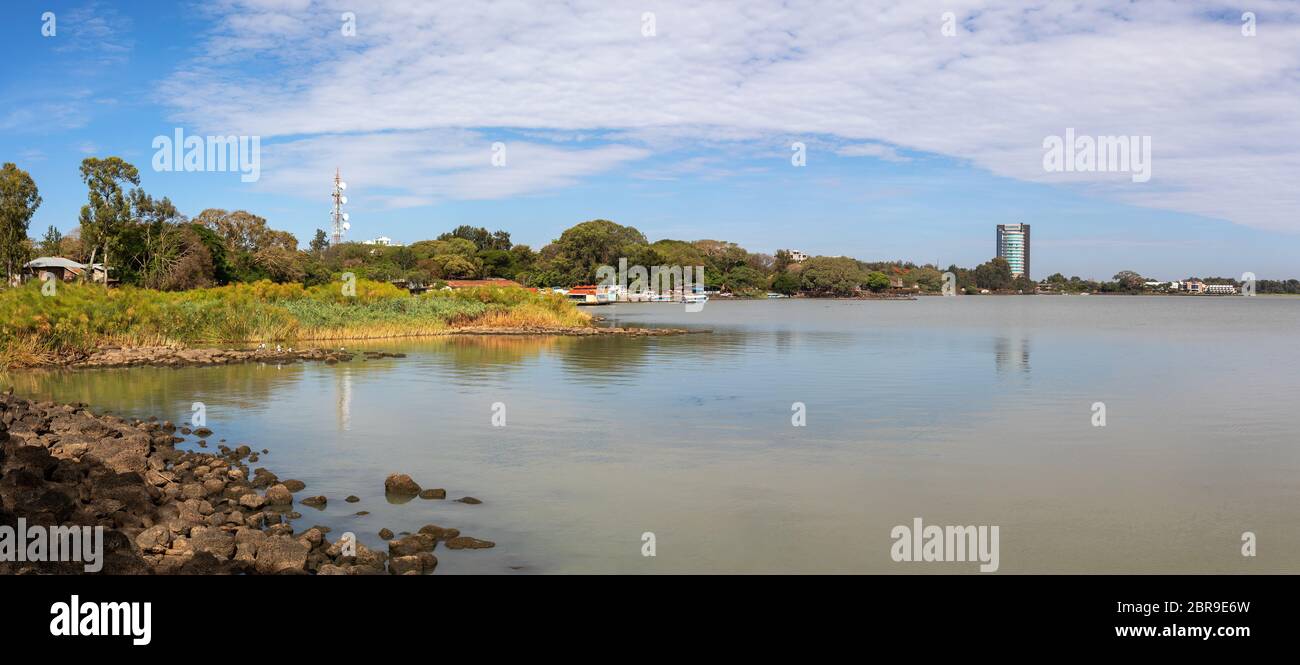 Lake Tana, source of the Blue Nile and the largest lake in Ethiopia ...