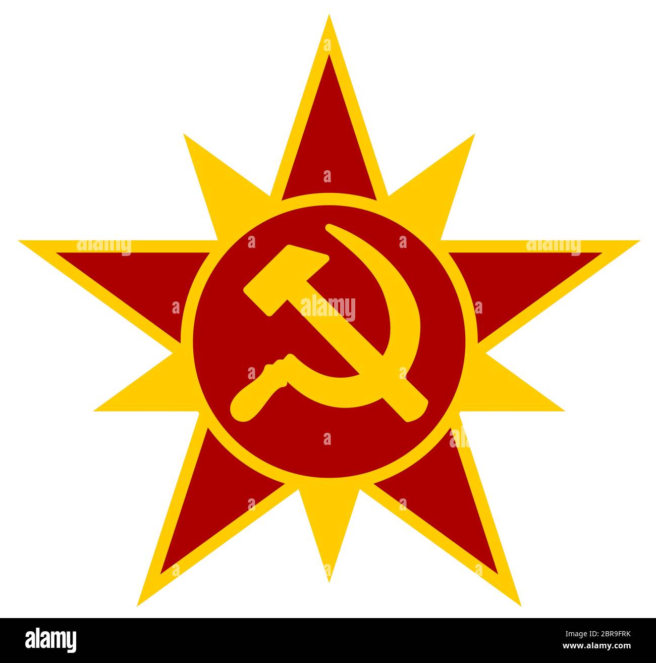 communism star socialism union soviet revolution red yellow ...
