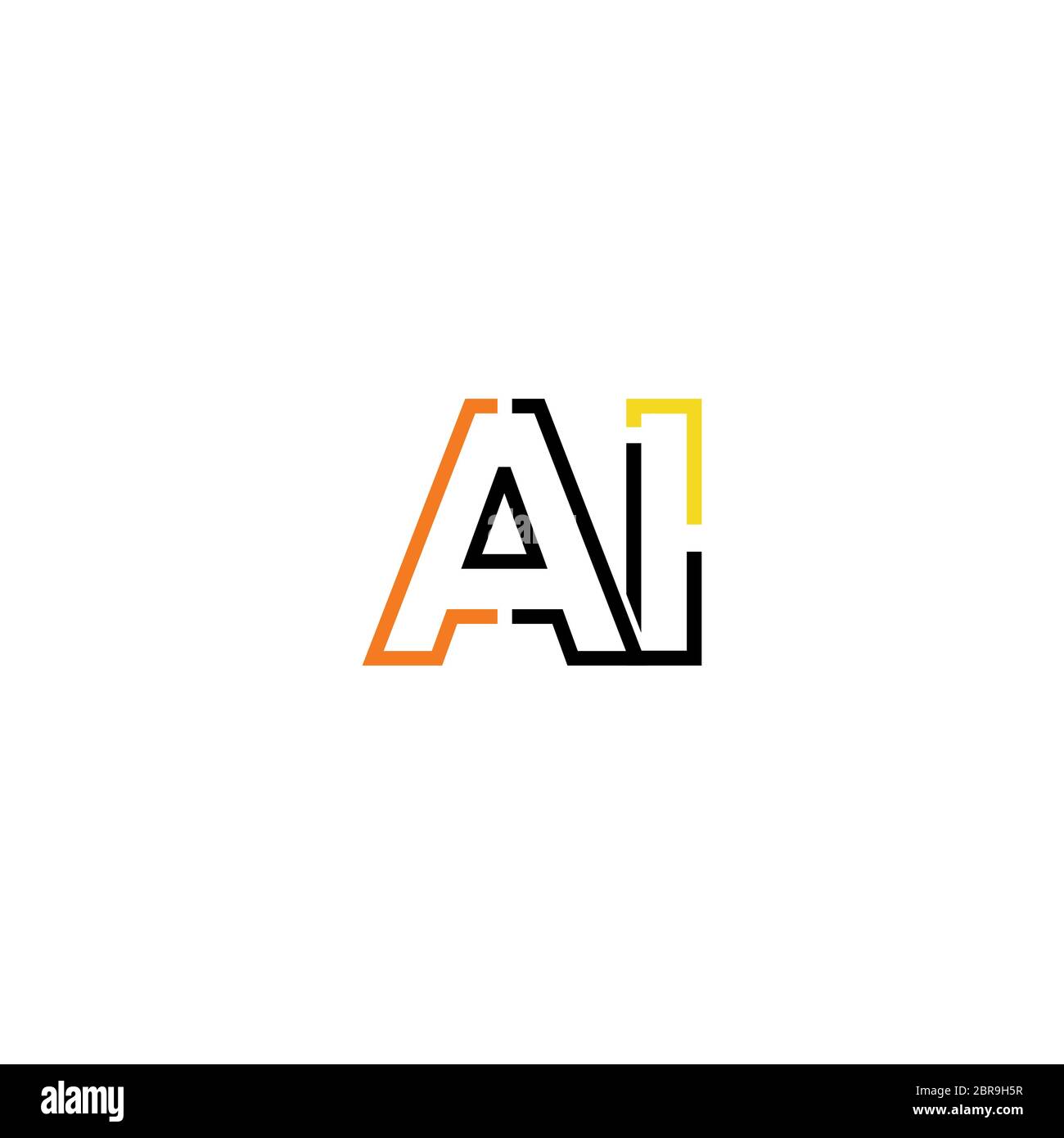 Letter ai logo hi-res stock photography and images - Alamy
