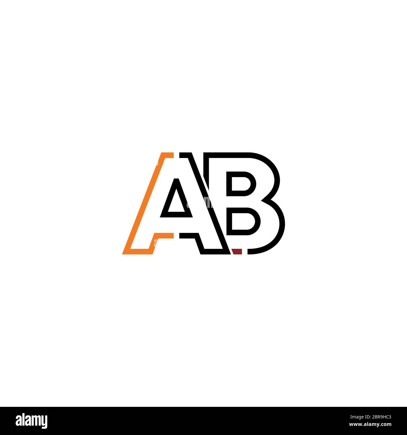 Ab logo icon hi-res stock photography and images - Alamy