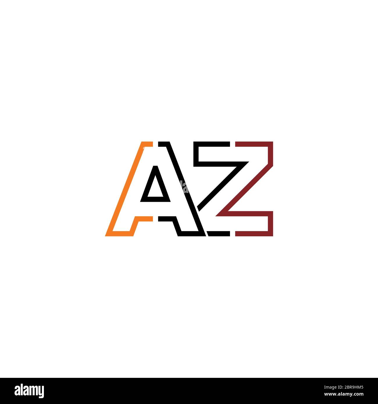 Az logo hi-res stock photography and images - Alamy