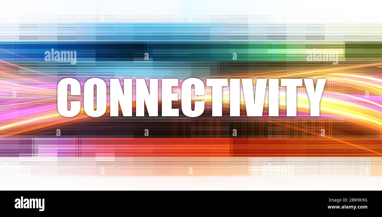 Connectivity Corporate Concept Exciting Presentation Slide Art Stock ...