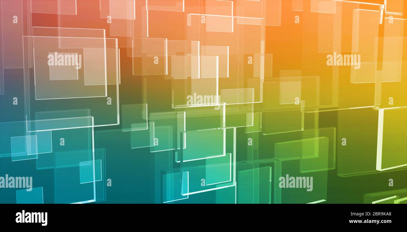 Futuristic Science Fiction Abstract Background Concept Art Stock Photo ...