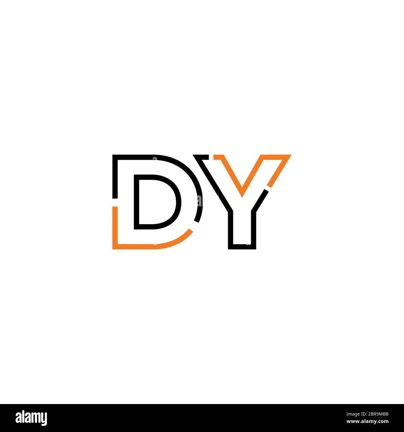 Dy letter logo hi-res stock photography and images - Alamy